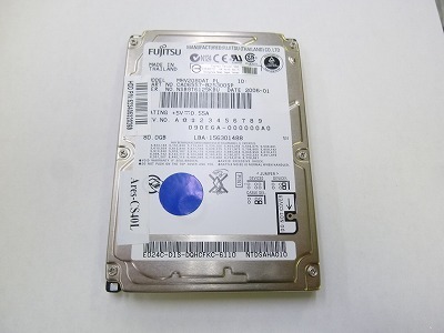 FUJITSU(富士通) MHV2080ATの激安通販(詳細情報) - パソコンショップパウ