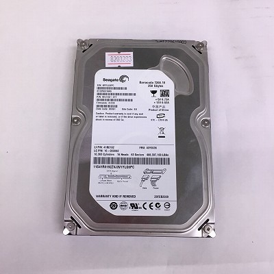 Seagate ST3250310ASの激安通販(詳細情報) - パソコンショップパウ